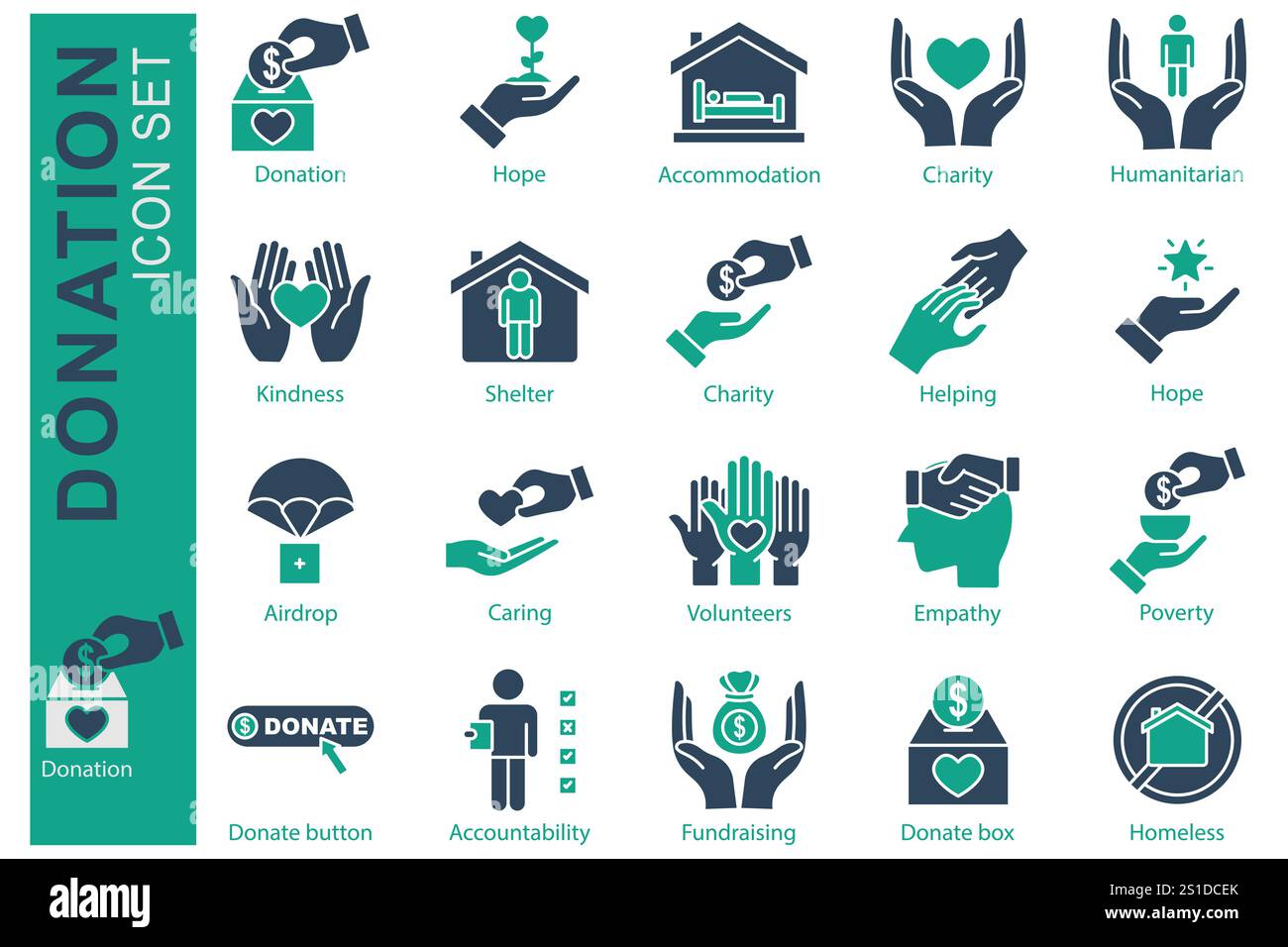 Humanitarian contribution Cut Out Stock Images & Pictures - Alamy