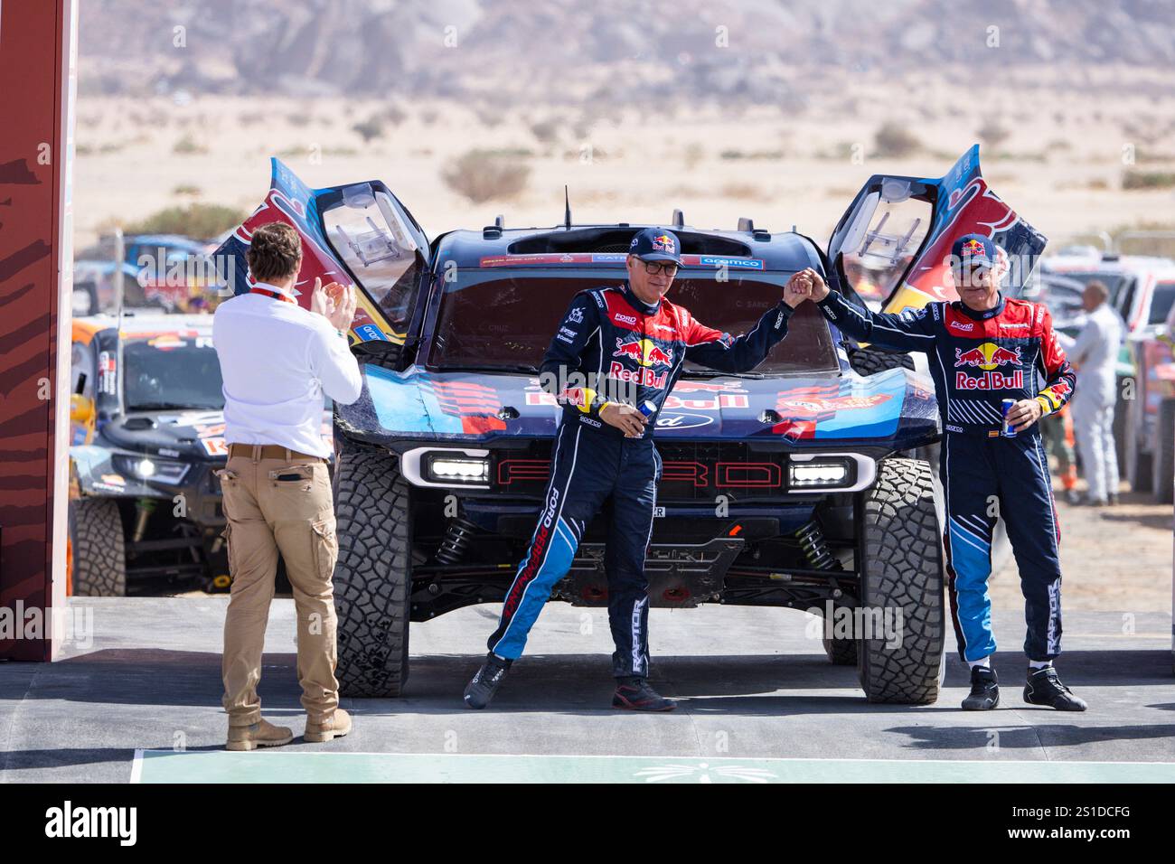 225 SAINZ Carlos (spa), CRUZ Lucas (spa), Ford, Ford M-Sport, FIA W2RC ...