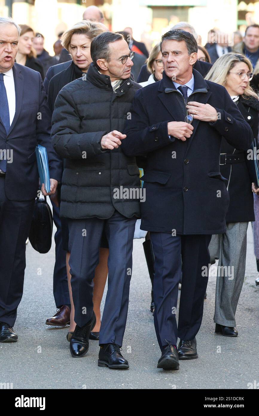 Paris, France. 03rd Jan, 2025. France's Minister of the Interior Bruno ...