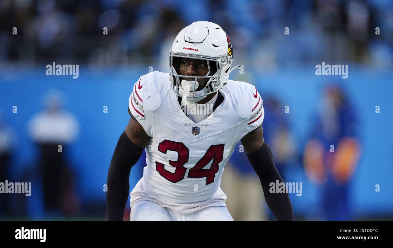Arizona Cardinals safety Jalen Thompson (34) plays during an NFL ...