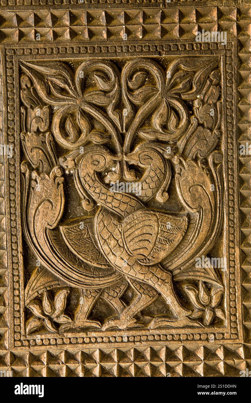 Embekke Devalaya an architectural wood carvings. Its history extends ...