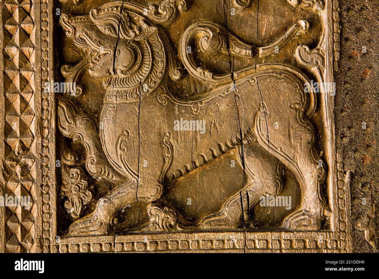 Embekke Devalaya an architectural wood carvings. Its history extends ...