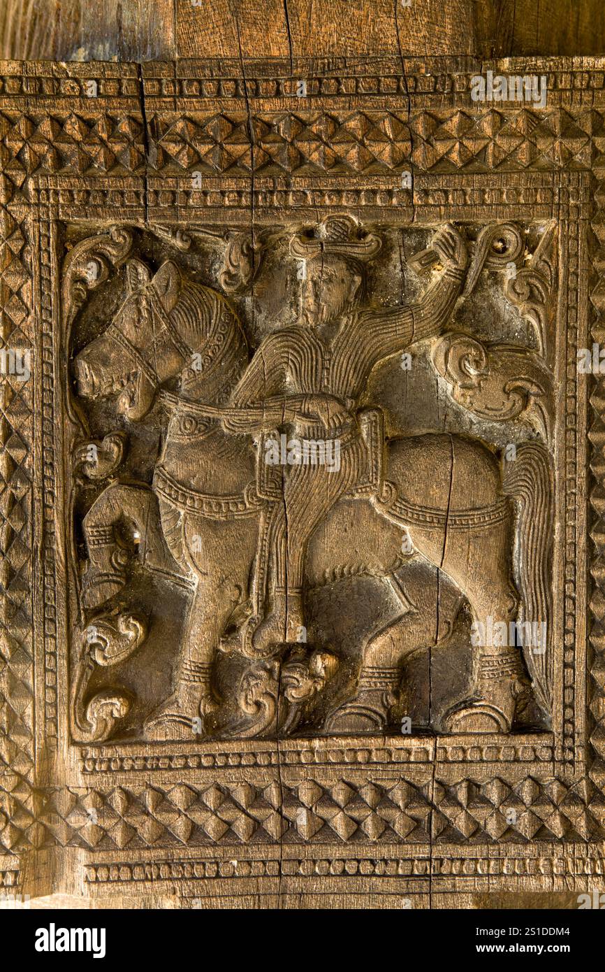 Embekke Devalaya an architectural wood carvings. Its history extends ...