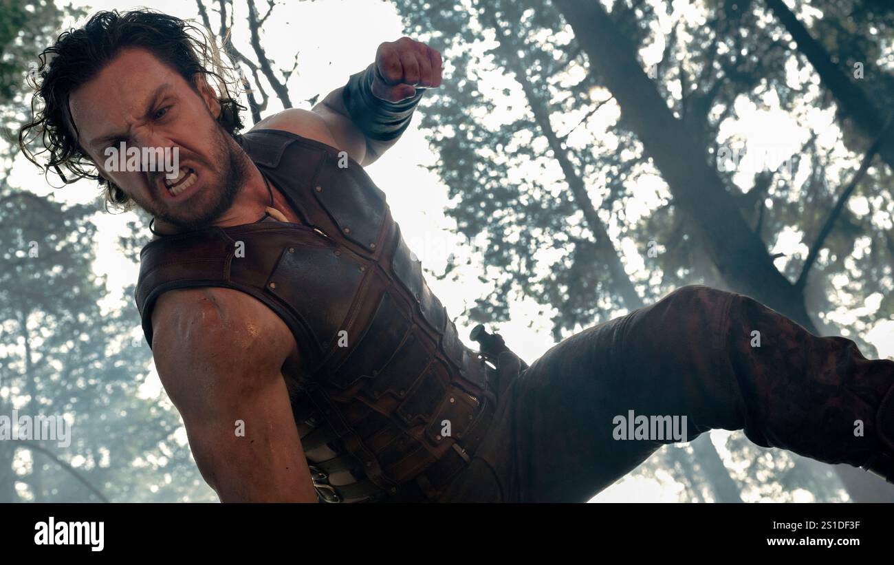 AARON TAYLOR-JOHNSON in KRAVEN THE HUNTER (2024), directed by J. C ...
