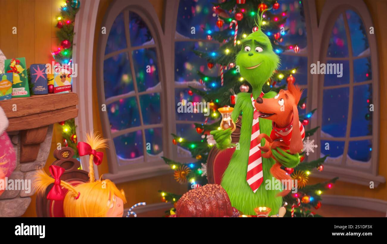 THE GRINCH (2018), directed by SCOTT MOSIER and YARROW CHENEY. Credit ...