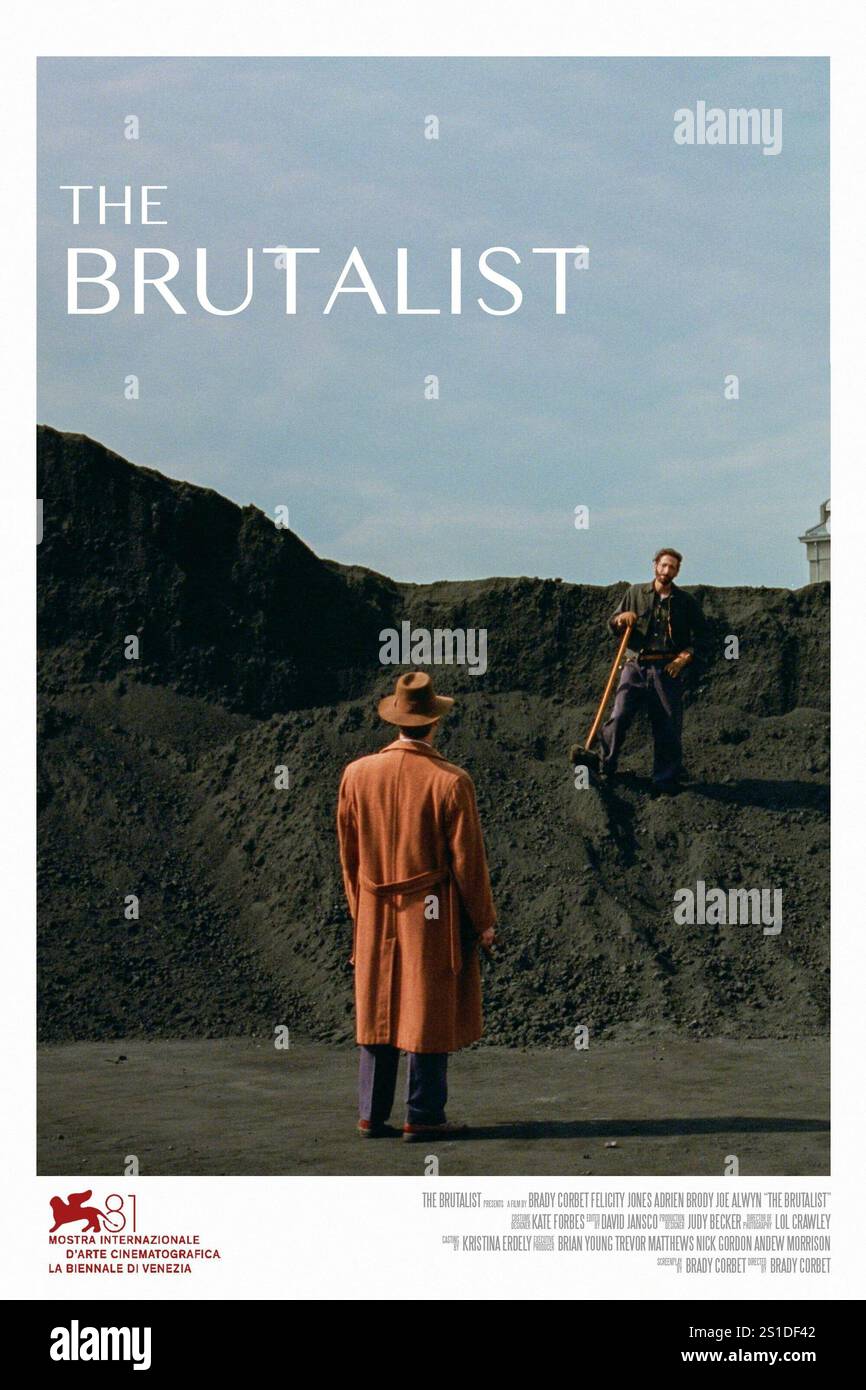 THE BRUTALIST (2024), directed by BRADY CORBET. Credit: Brookstreet ...