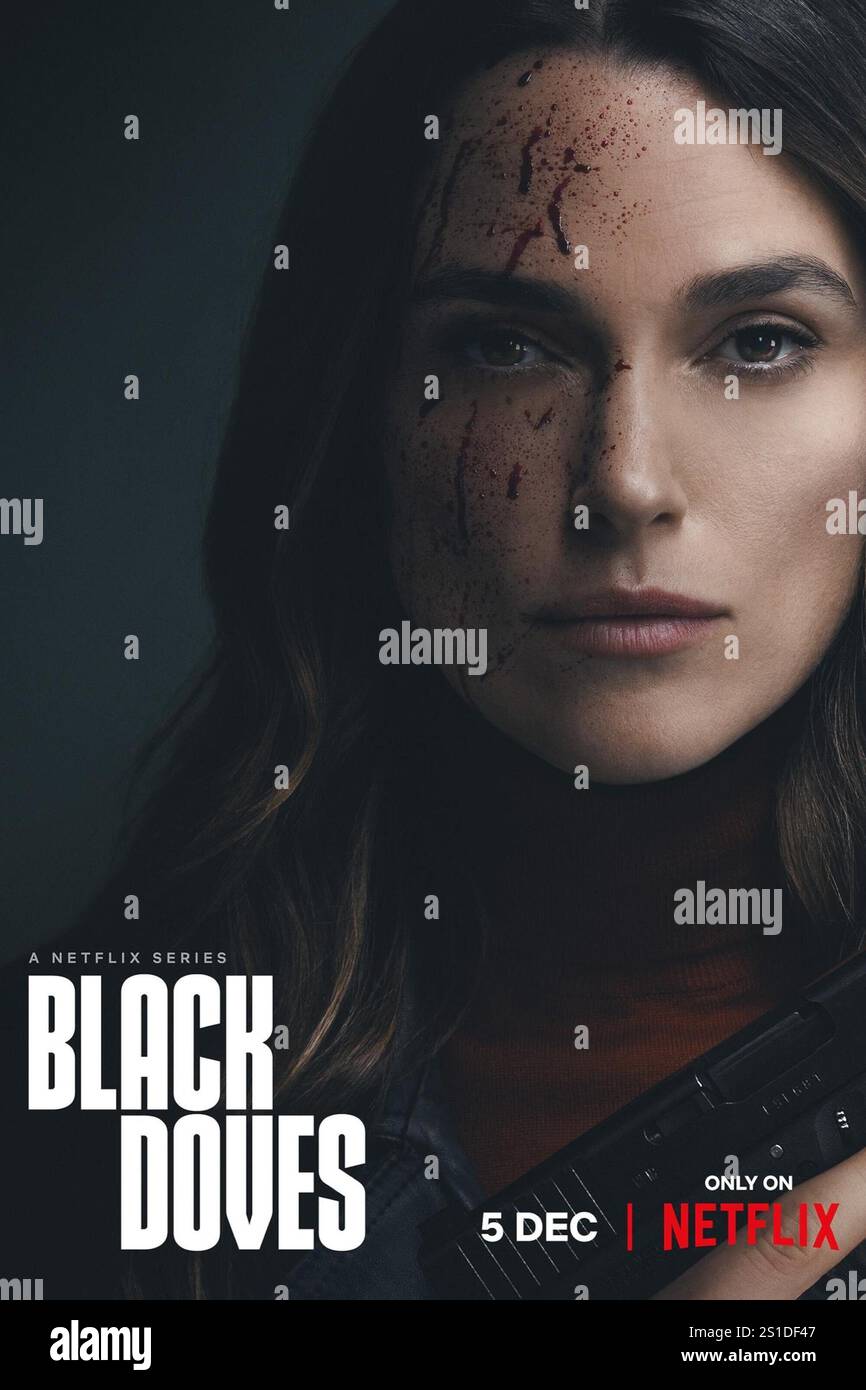 KEIRA KNIGHTLEY in BLACK DOVES (2024), directed by ALEX GABASSI. Credit: Noisy Bear / Sister ...