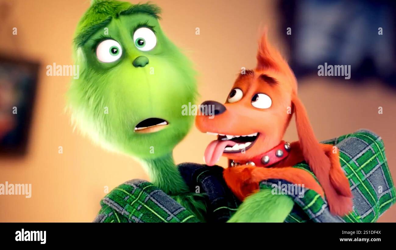 THE GRINCH (2018), directed by SCOTT MOSIER and YARROW CHENEY. Credit ...