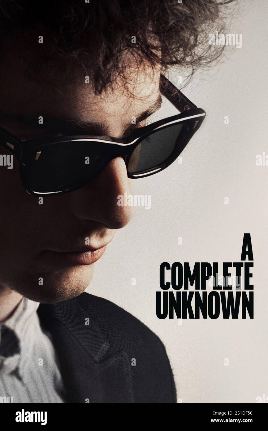 A COMPLETE UNKNOWN (2024), directed by JAMES MANGOLD. Credit: Range ...