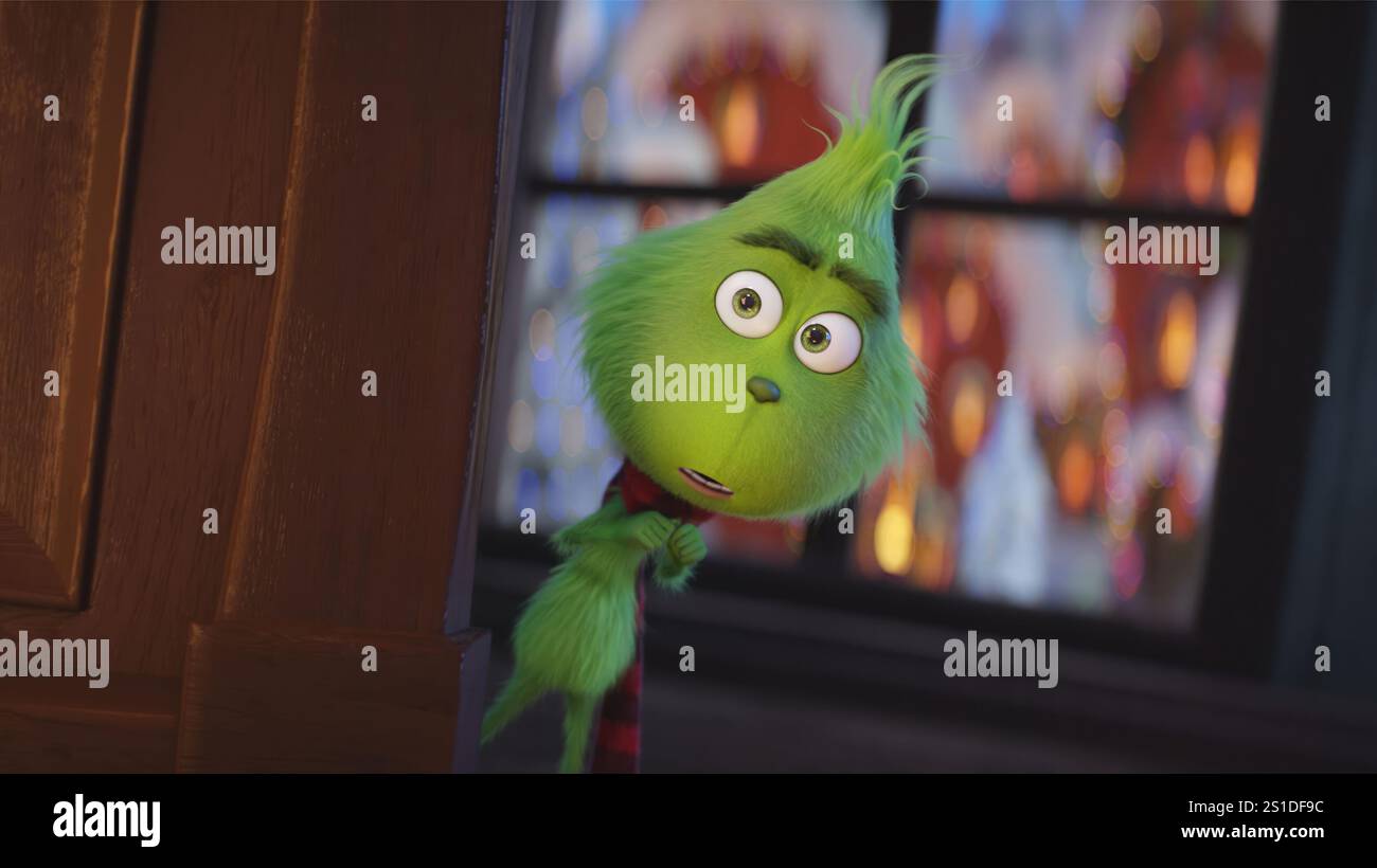 THE GRINCH (2018), directed by SCOTT MOSIER and YARROW CHENEY. Credit ...