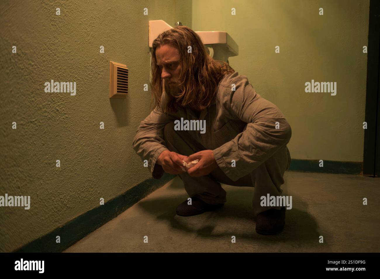 TADHG MURPHY in ODDITY (2024), directed by DAMIAN MCCARTHY. Credit ...