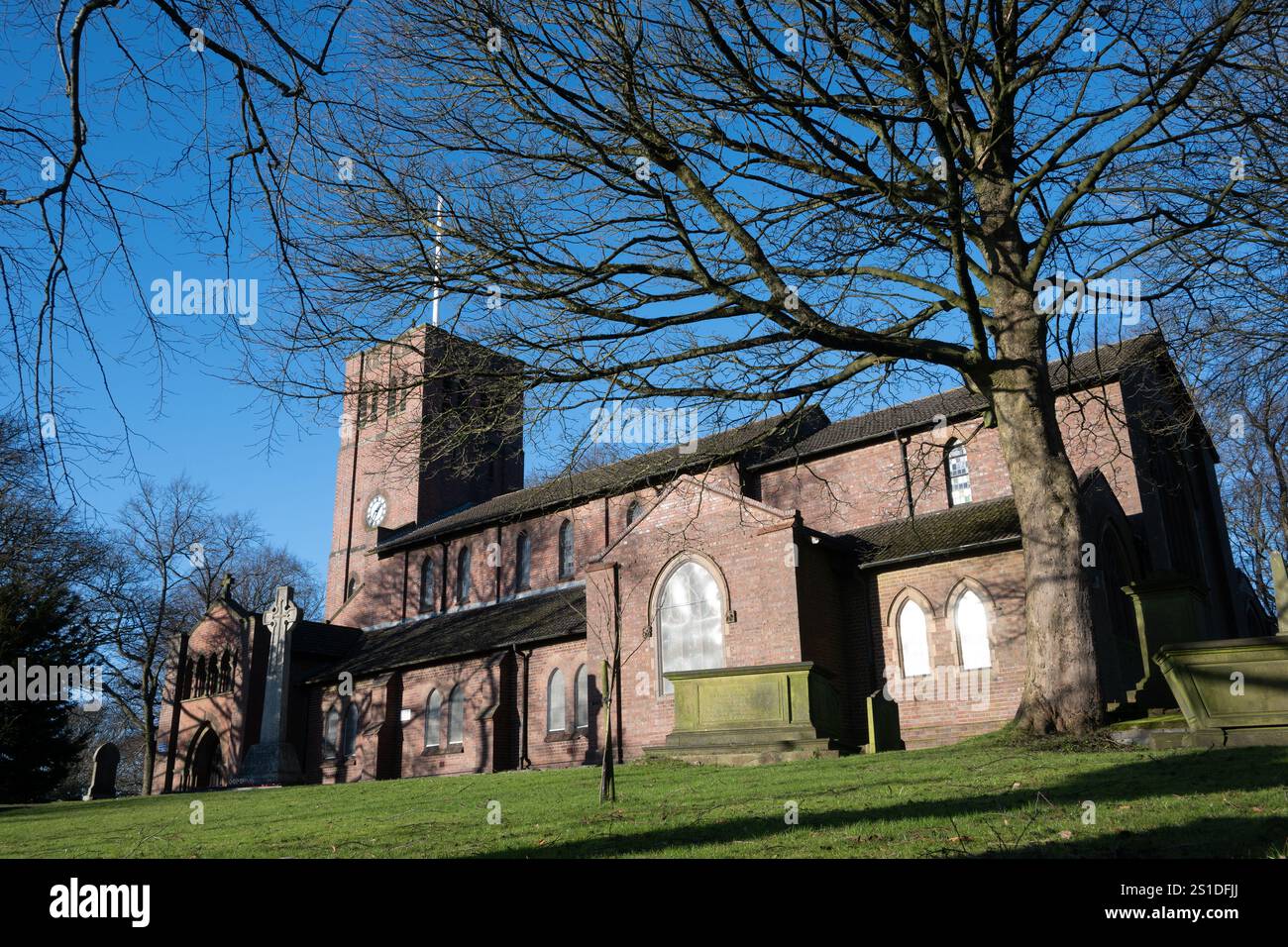 St. Giles Church, Rowley Regis, West Midlands, England, UK Stock Photo ...