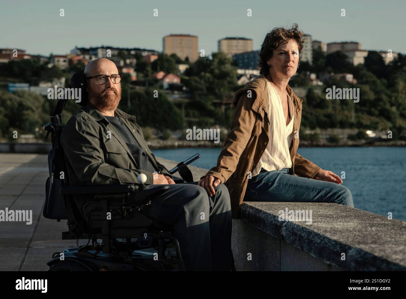 JAVIER CAMARA and MONICA LOPEZ in RAPA (2022), directed by JORGE COIRA and ELENA TRAPE. Credit ...