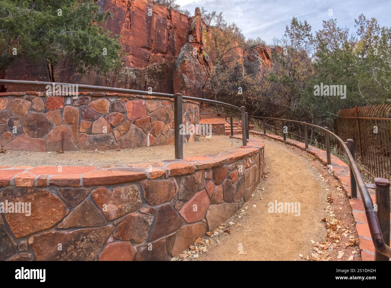 A wheelchair handicap accessible ramp for the Crane Petroglyphs ...