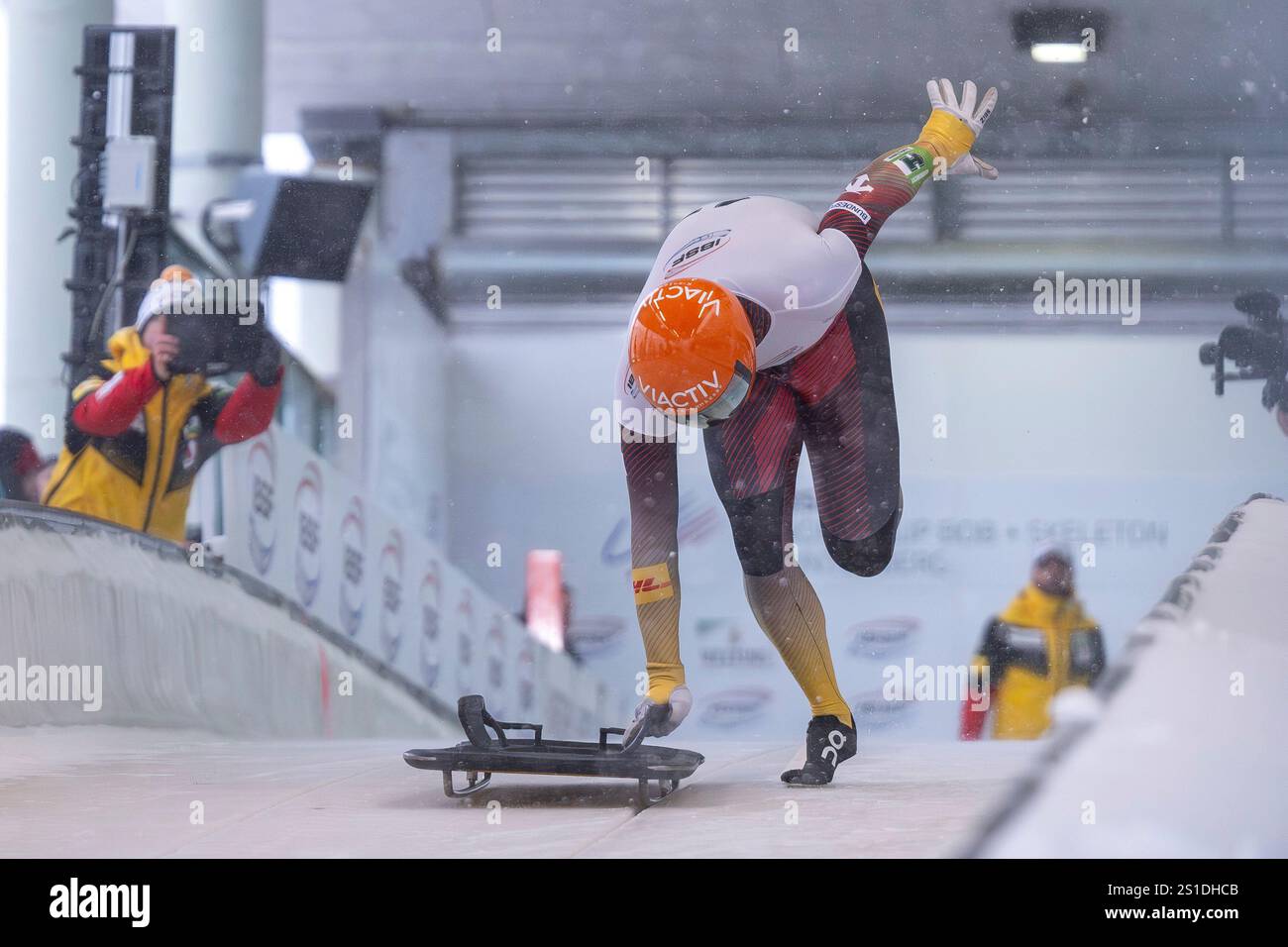 Winterberg, Germany. 03rd Jan, 2025. Skeleton: World Cup, single, men ...