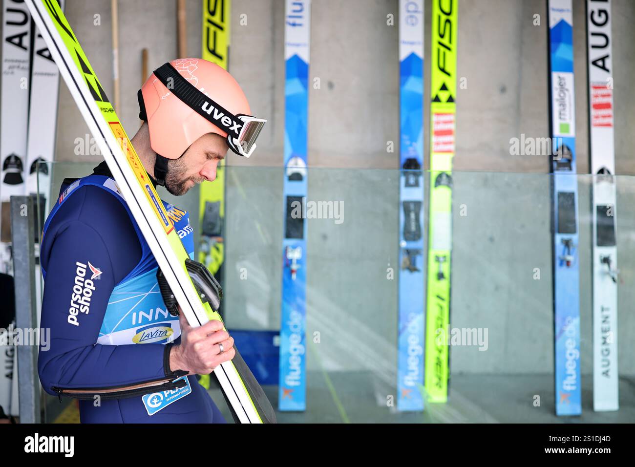 03 January 2025, Austria, Innsbruck: Nordic skiing/ski jumping, World ...