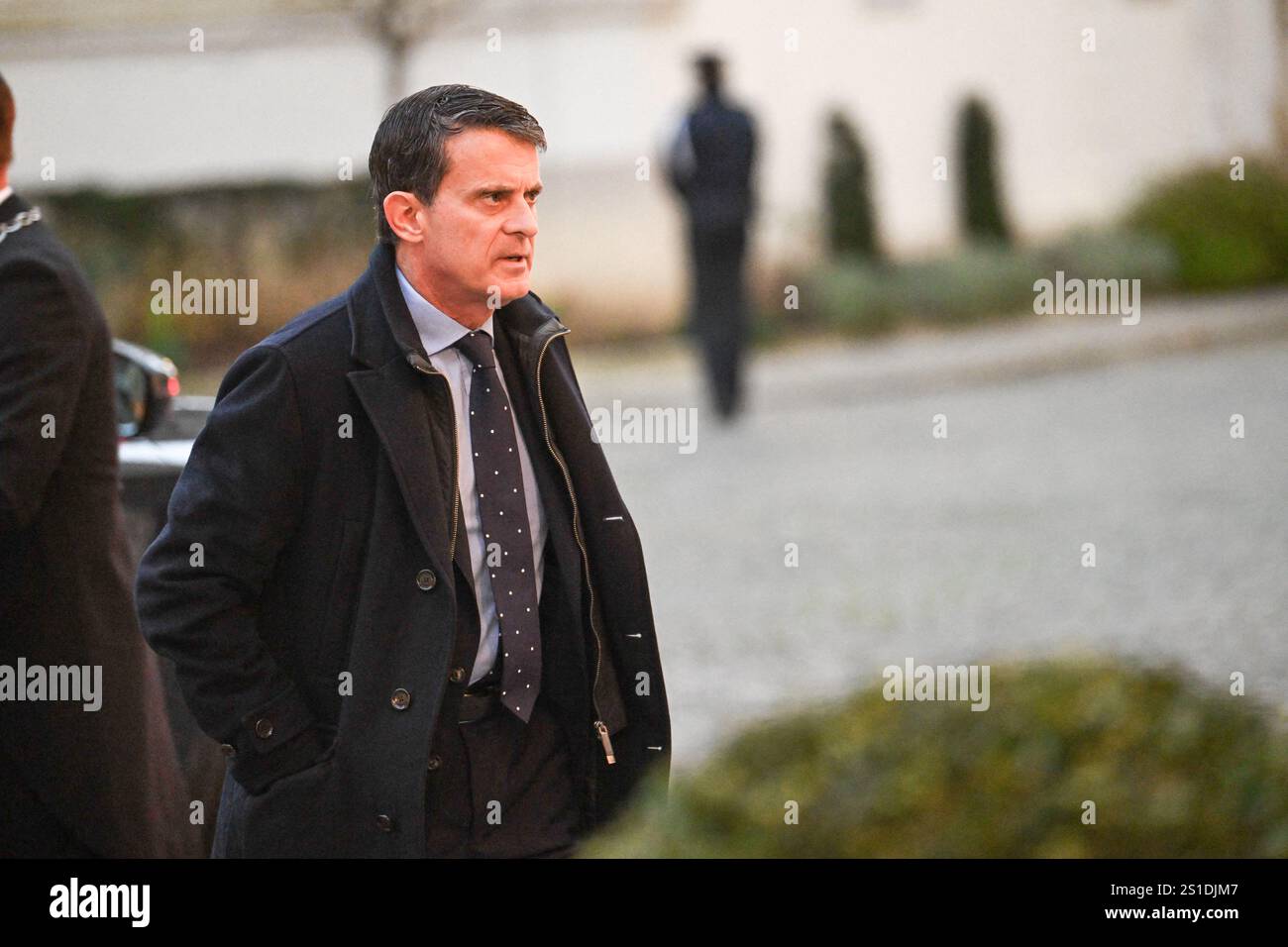 Paris, France. 03rd Jan, 2025. Manuel Valls Minister of Overseas ...