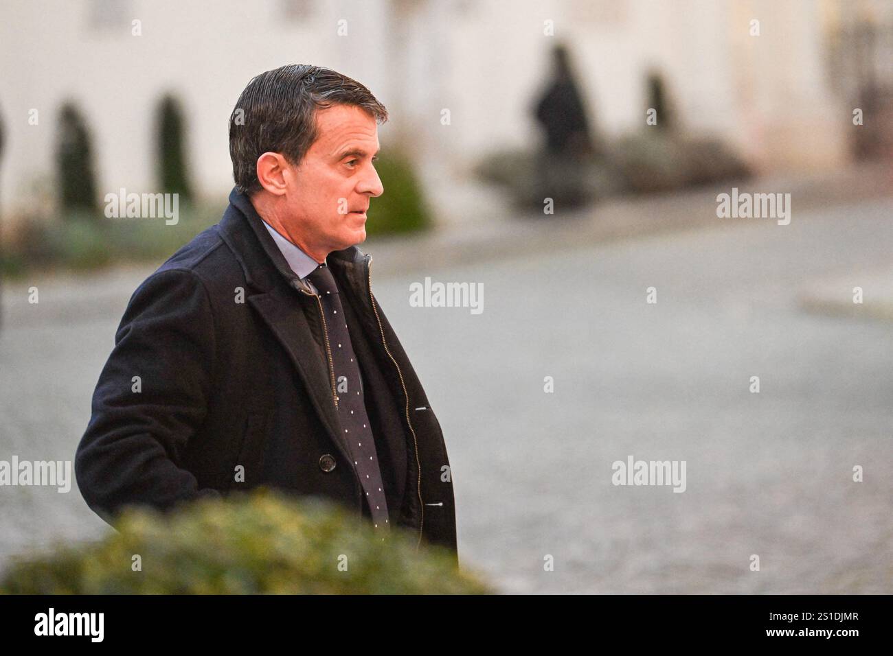 Paris, France. 03rd Jan, 2025. Manuel Valls Minister of Overseas ...