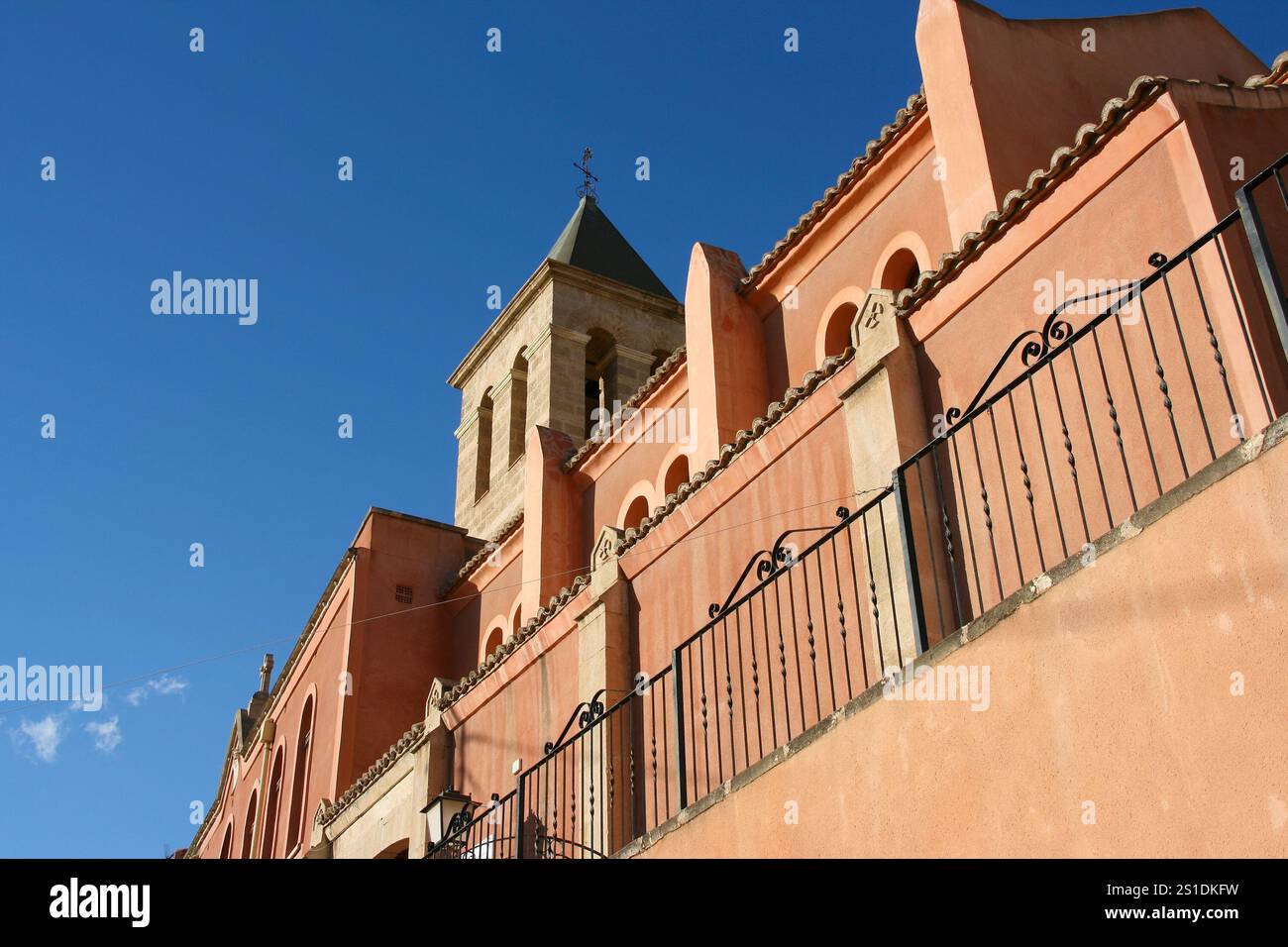 Alicante city landmark in Spain. Ermita de San Roque - old Church of ...