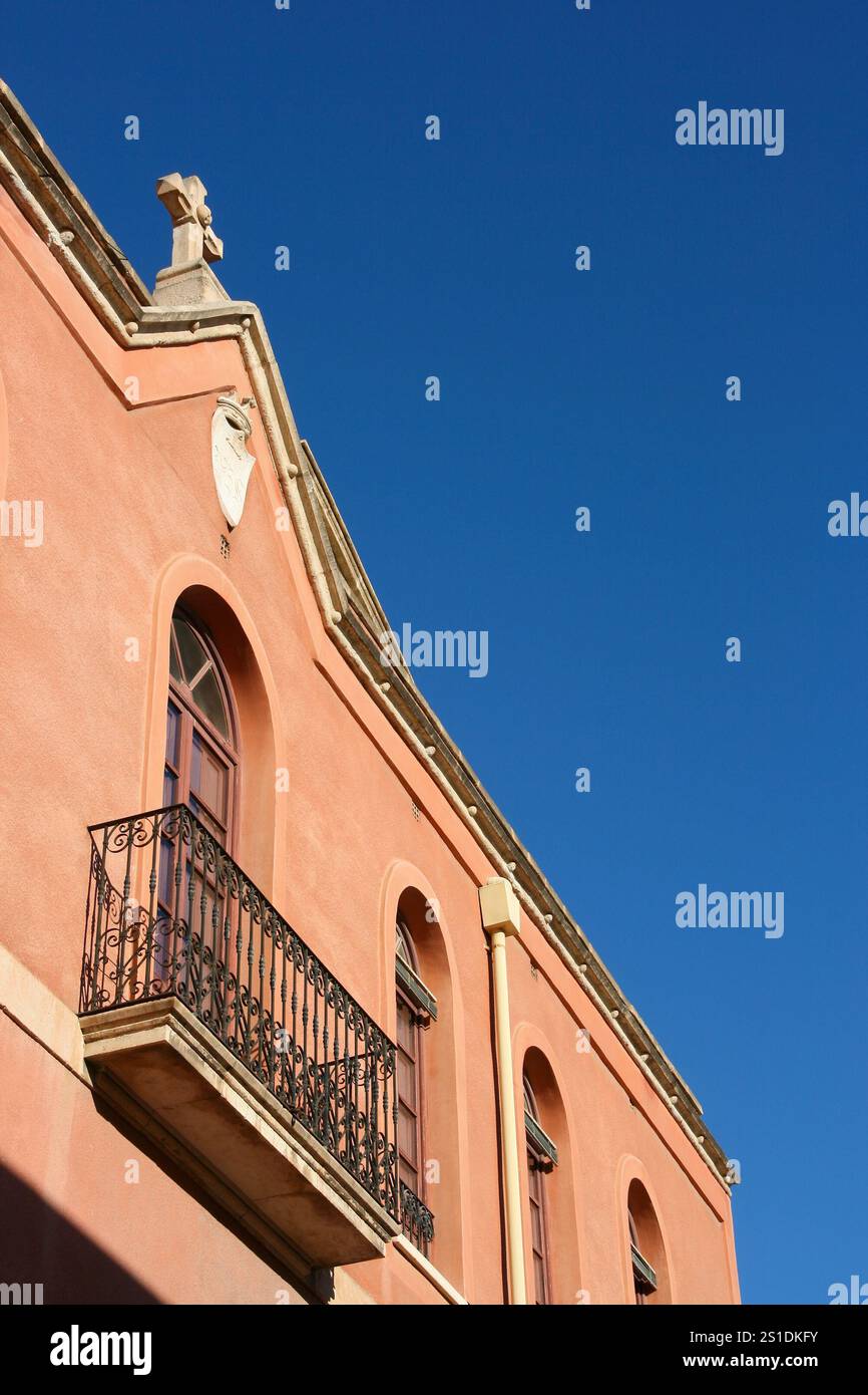 Alicante city landmark in Spain. Ermita de San Roque - old Church of ...