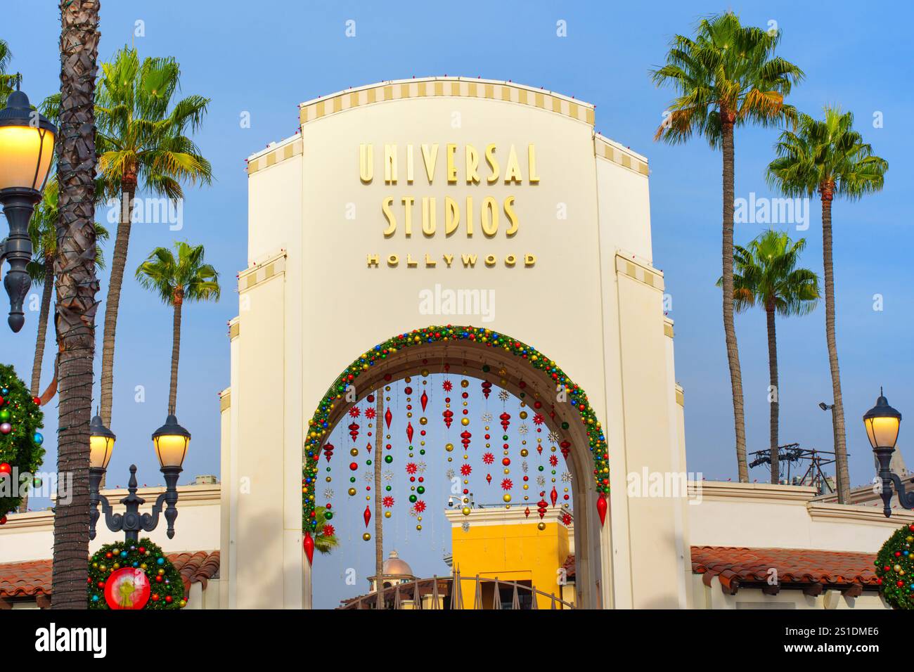 Los Angeles, California - December 24, 2024: Universal Studios ...