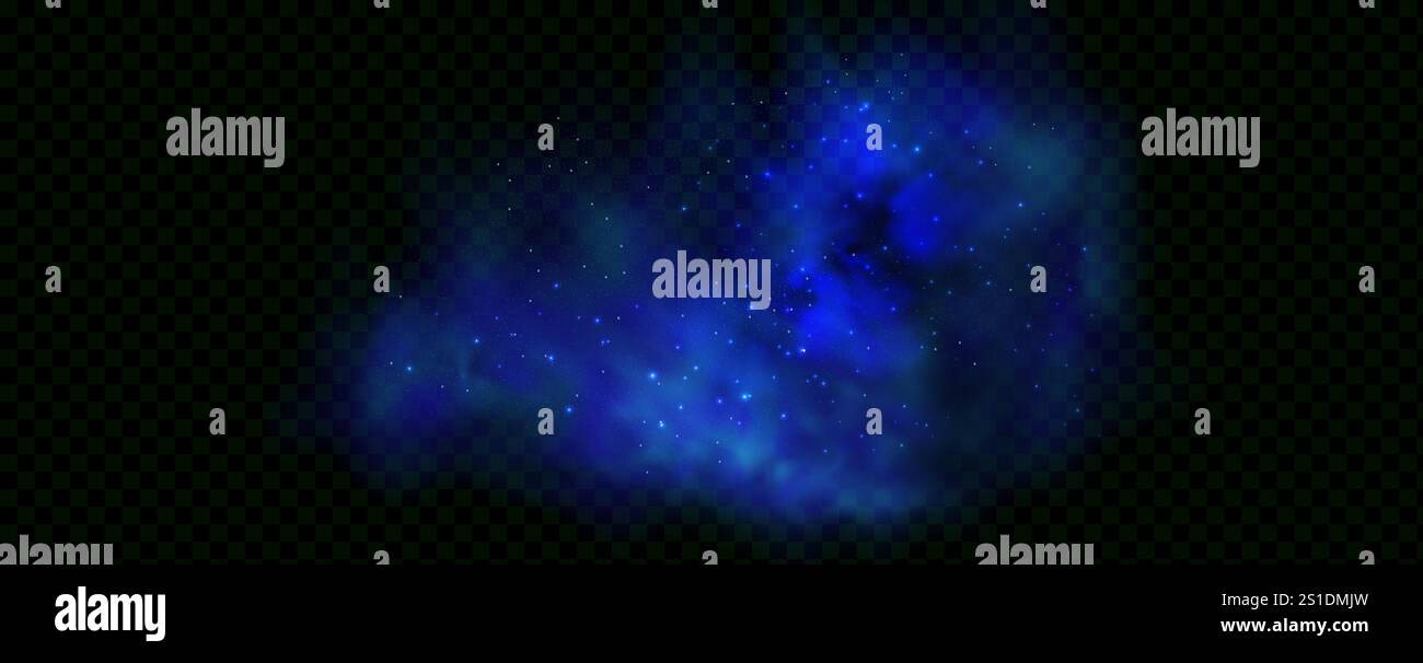 Starry neon magic dust.Realistic texture of fantastic smoke background ...