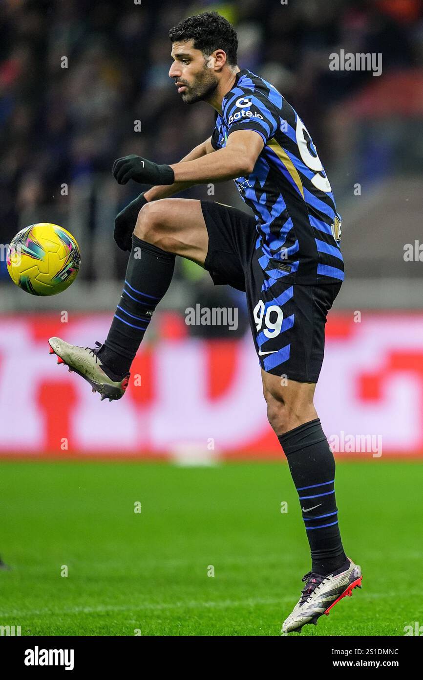 Inter Milan's Mehdi Taremi during the Italy Cup Frecciarossa soccer ...