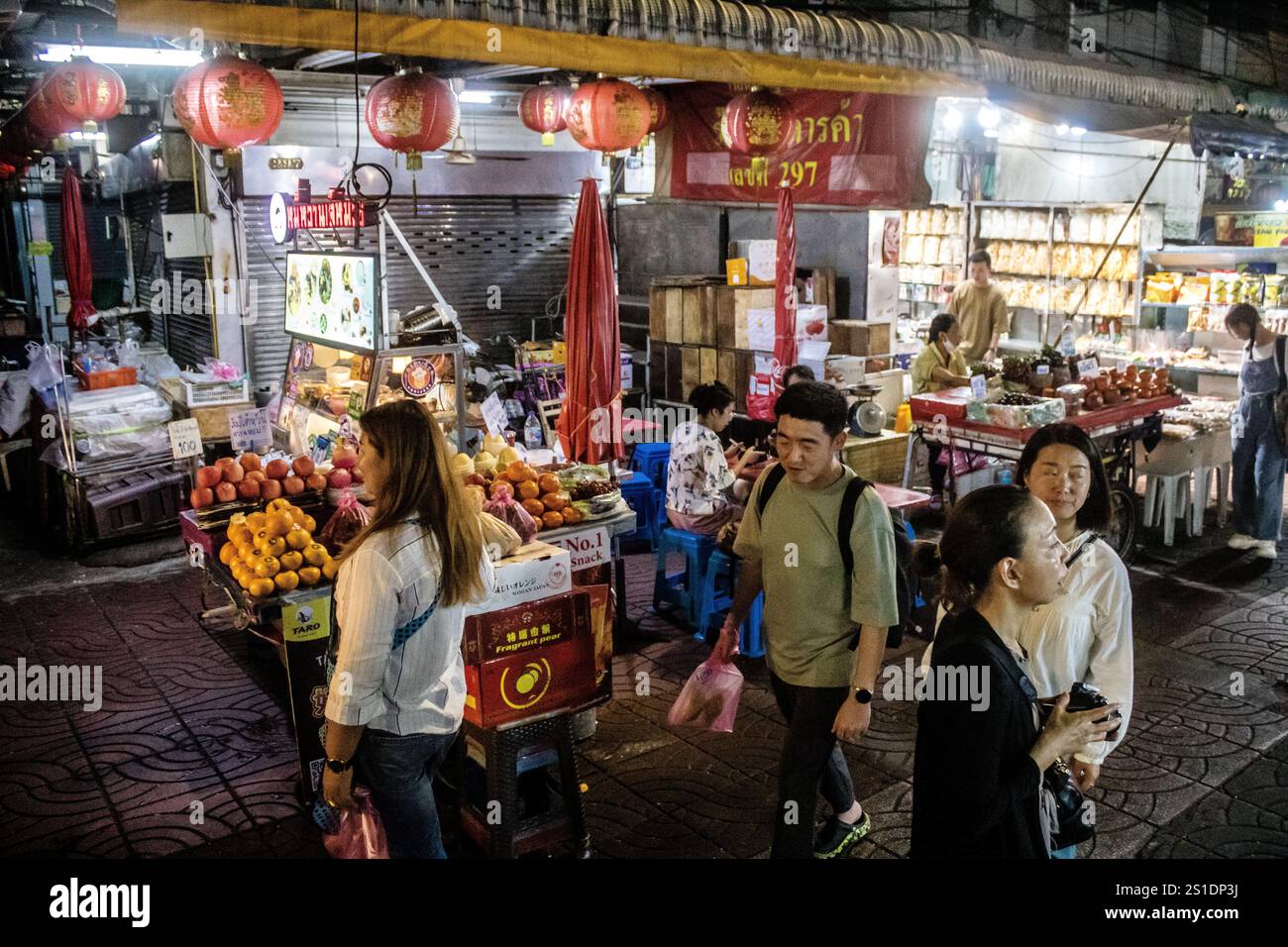 Bangkok, Thailand, November 28, 2024 People are visiting the famous ...
