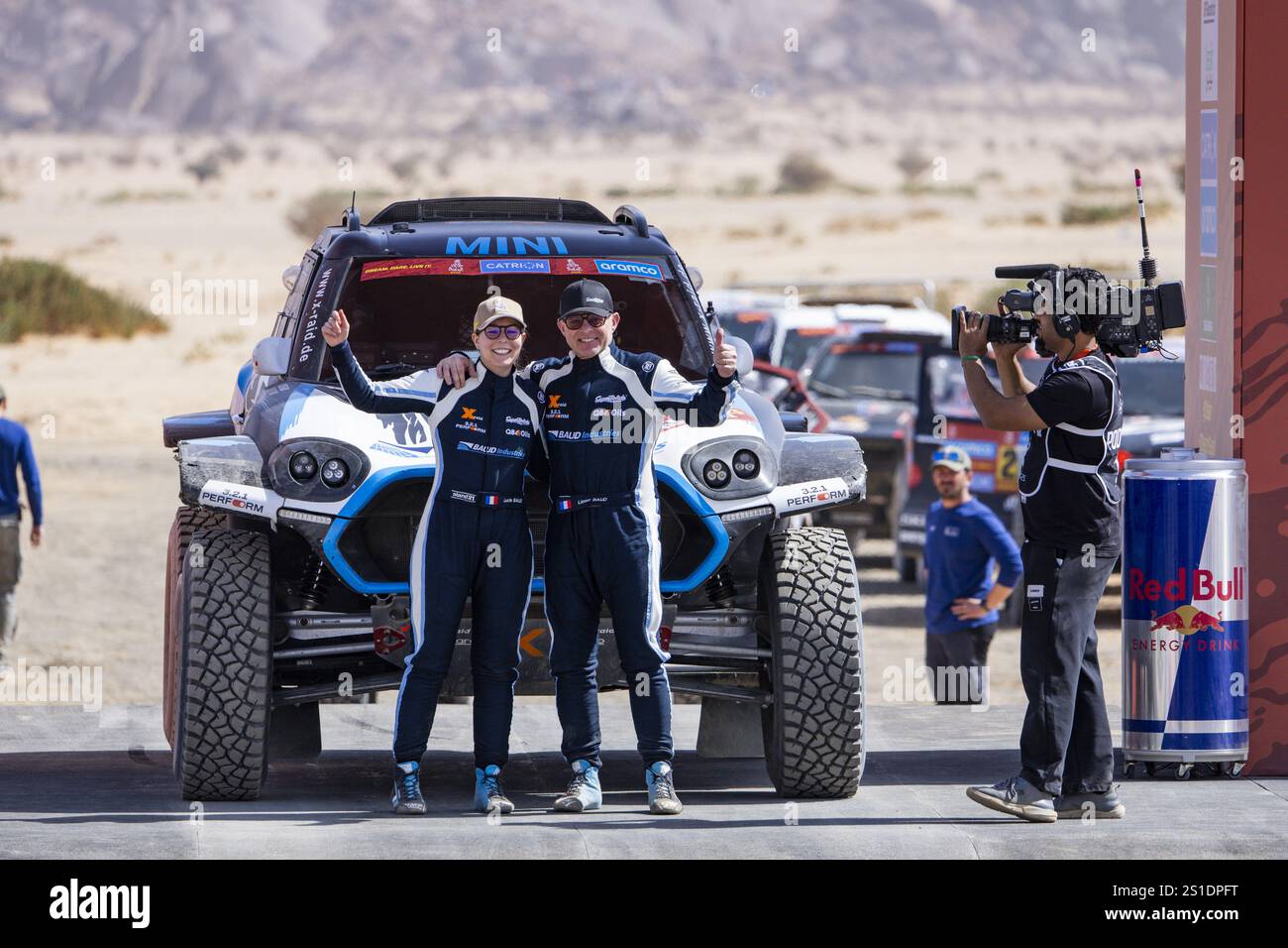 224 BAUD Lionel (fra), BAUD Lucie (fra), Mini, X-Raid Mini JCW Team ...