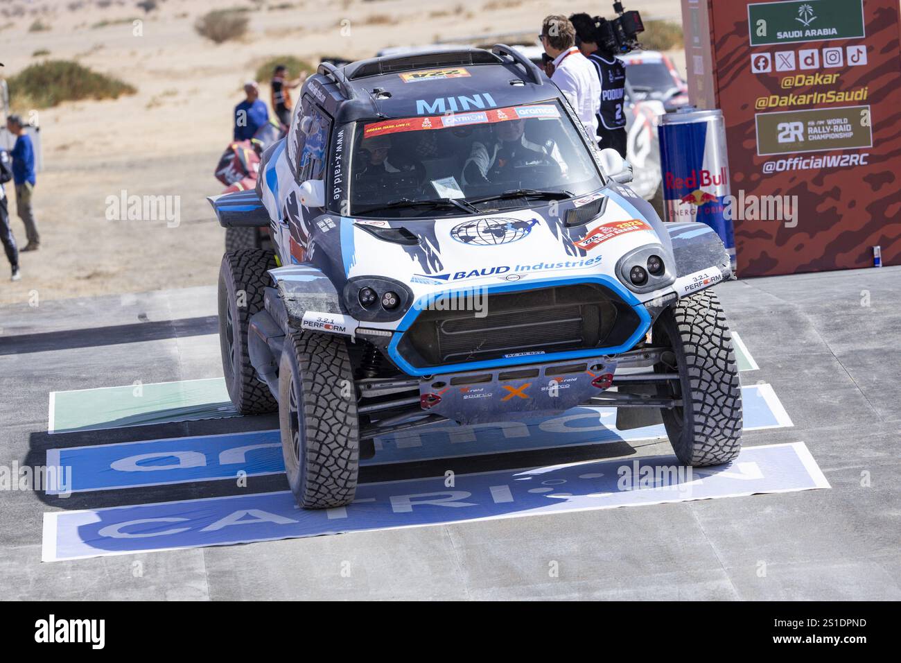 224 BAUD Lionel (fra), BAUD Lucie (fra), Mini, X-Raid Mini JCW Team ...