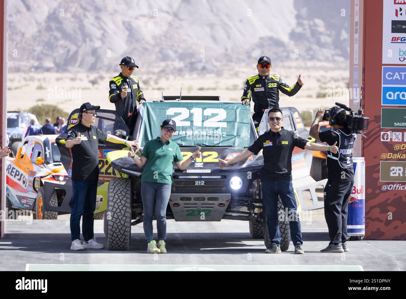 220 HAN Wei (chn), MA Li (chn), Red-Lined, Hanwei Motorsport Team, Ultimate, action at podium ...