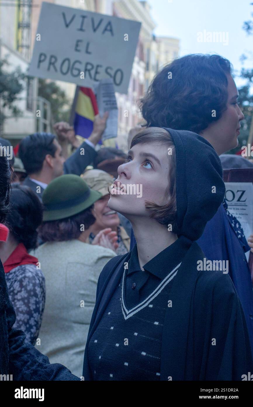 ALBA PLANAS in THE RED VIRGIN (2024) -Original title: LA VIRGEN ROJA ...