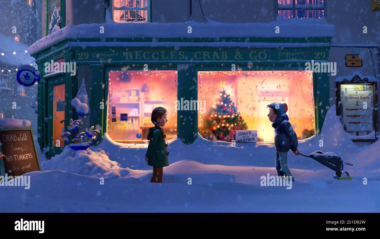 THAT CHRISTMAS (2024), directed by SIMON OTTO. Credit: Double Negative ...