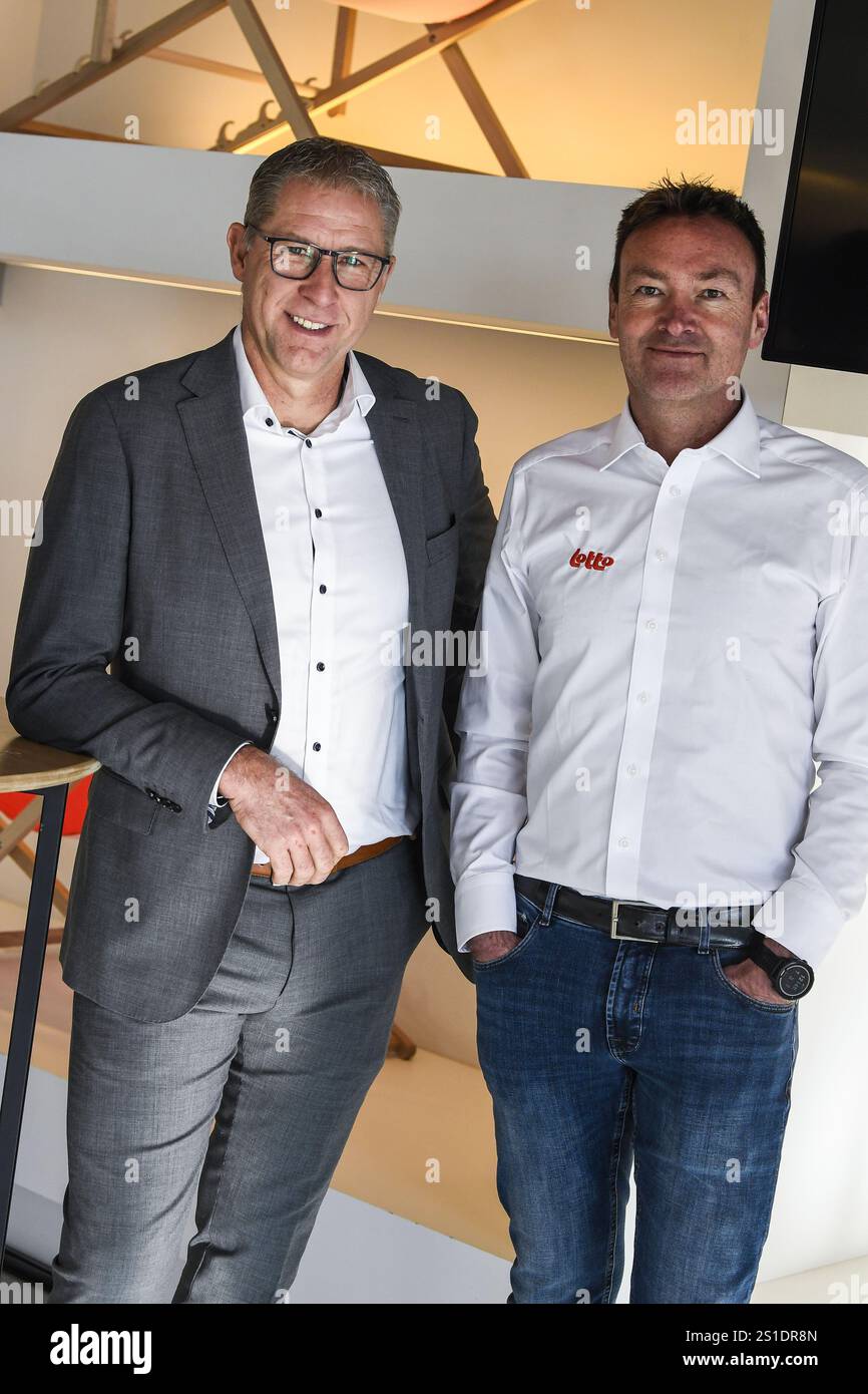Temse, Belgium. 03rd Jan, 2025. Lotto Dstny sports director Marc ...