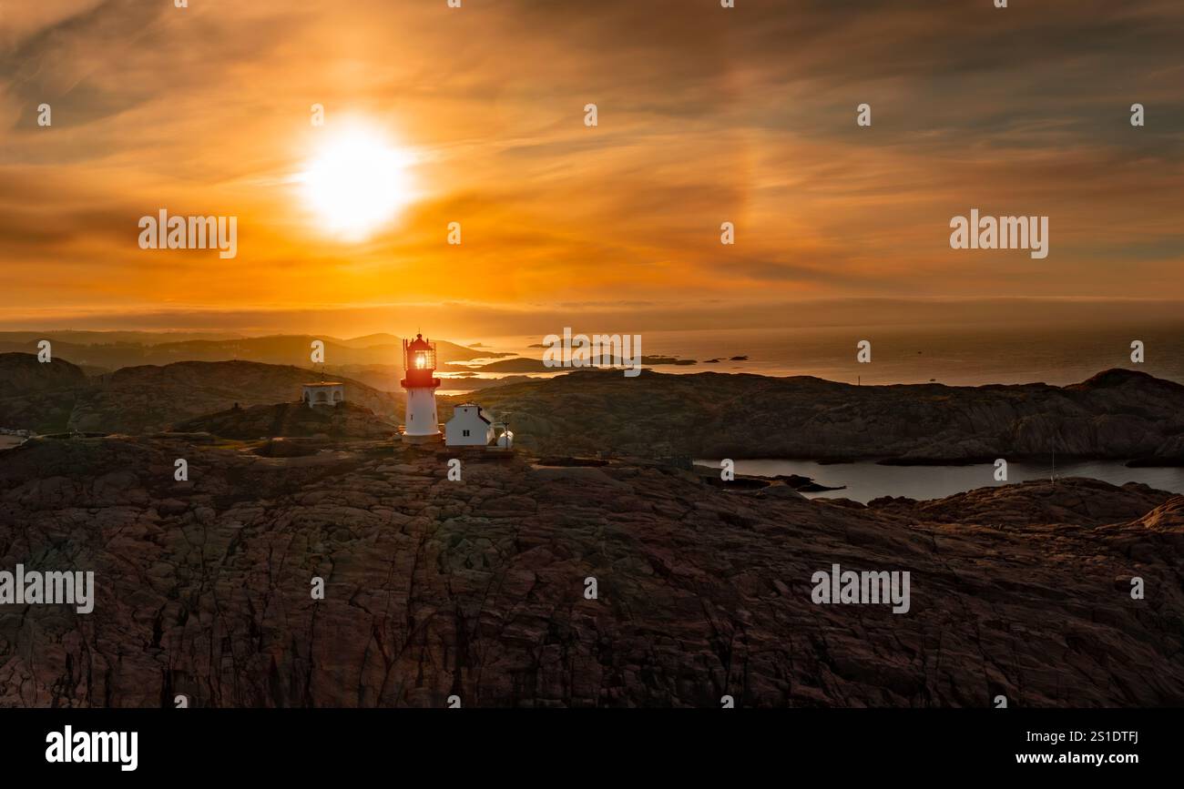 Lindesnes Fyr Lighthouse, Beautiful Nature Norway natural landscape ...