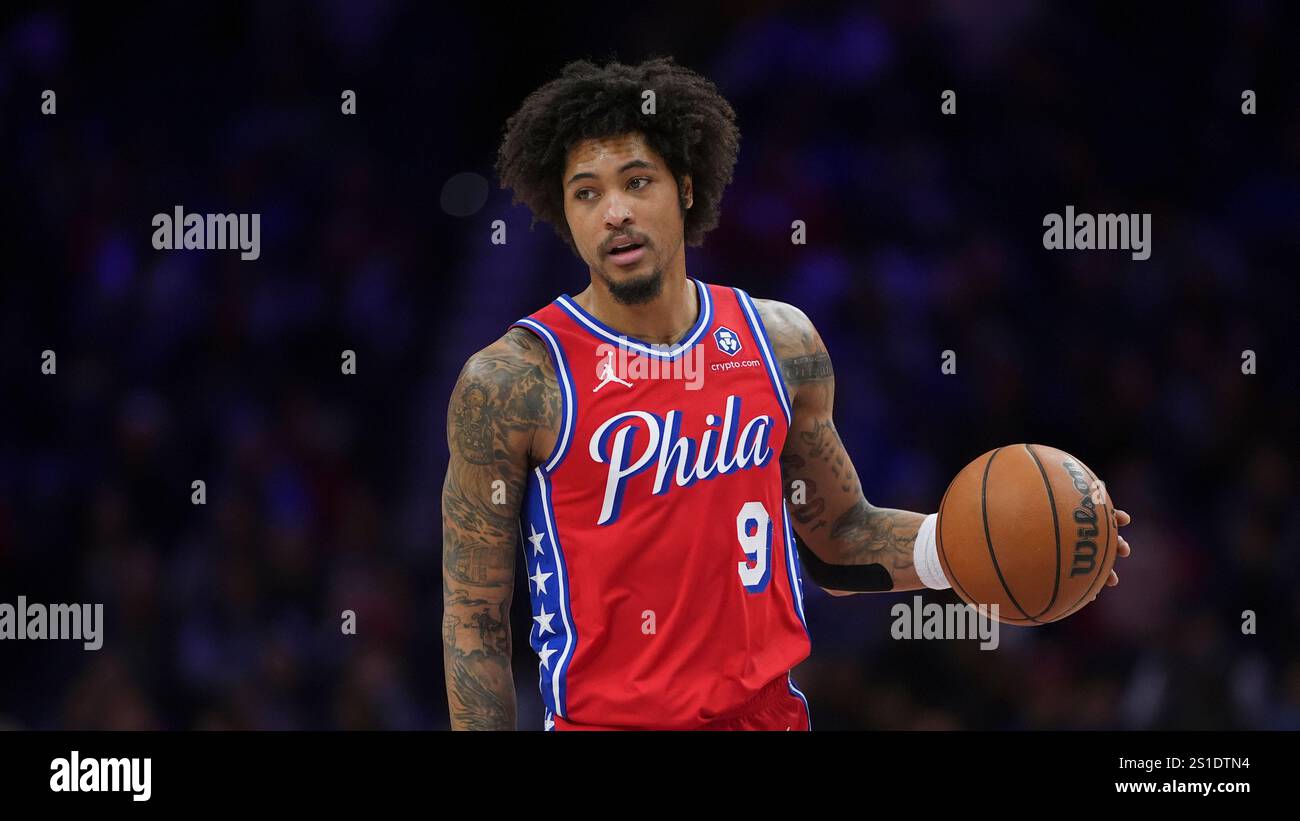 Philadelphia 76ers' Kelly Oubre Jr. plays during an NBA basketball game ...