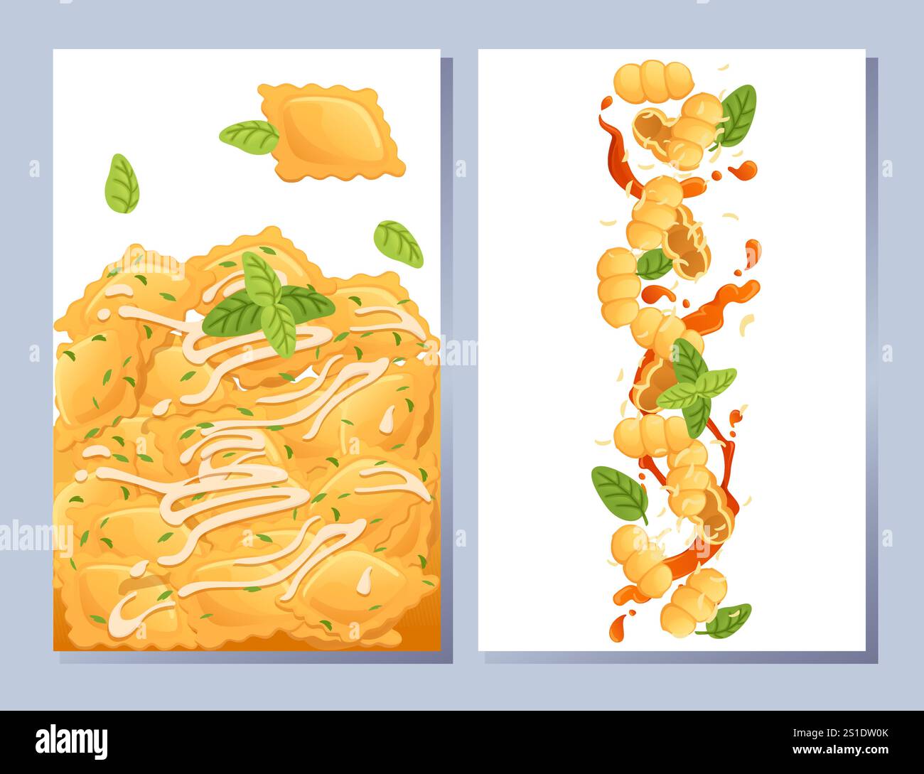 Tomato sauce pasta on Stock Vector Images - Alamy
