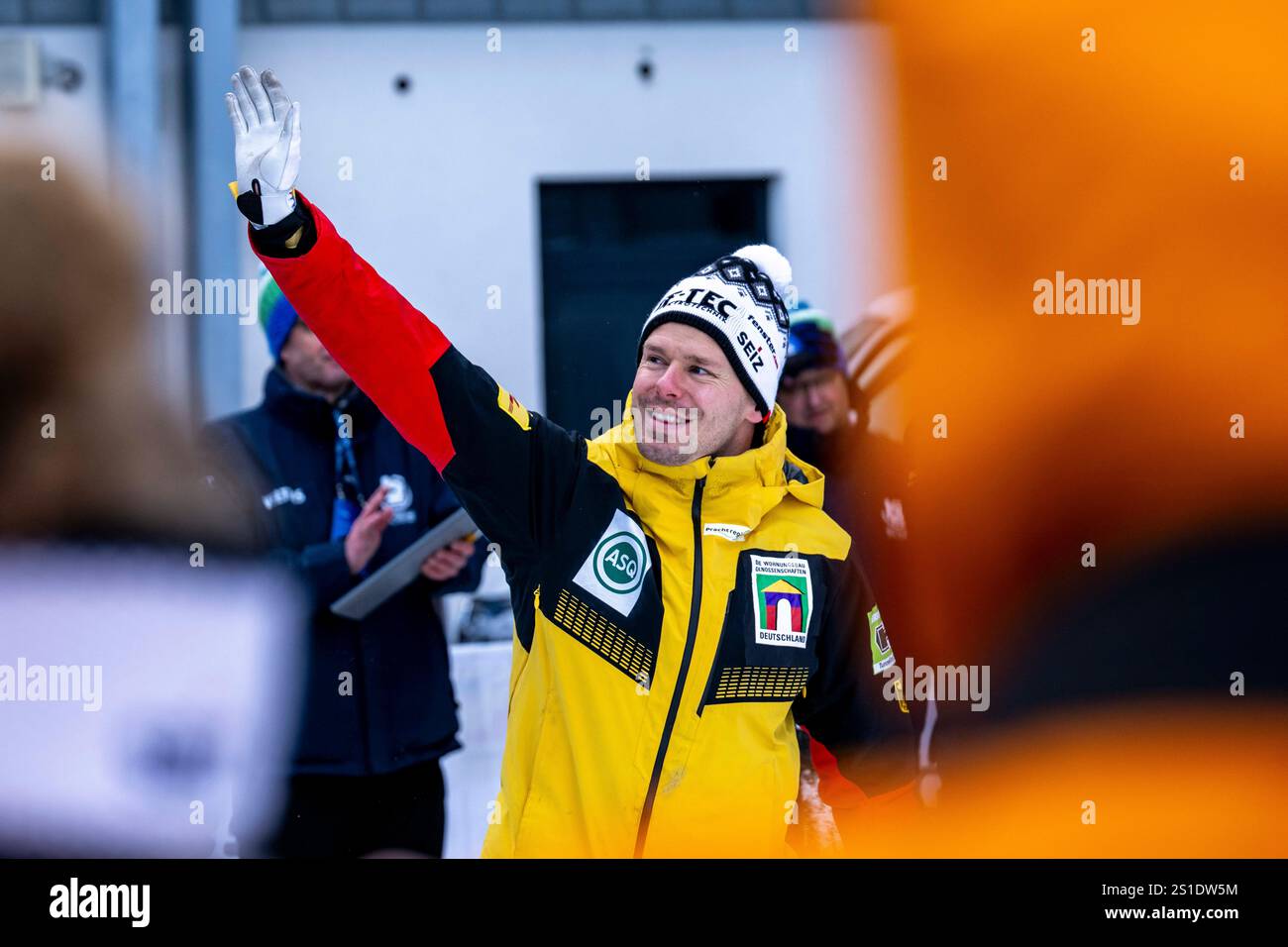 03 January 2025, North Rhine-Westphalia, Winterberg: Skeleton: World ...