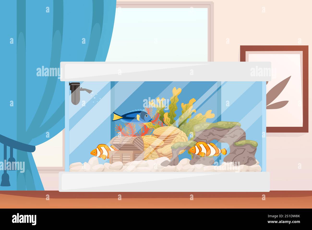 Indoor and white bottom Stock Vector Images - Alamy