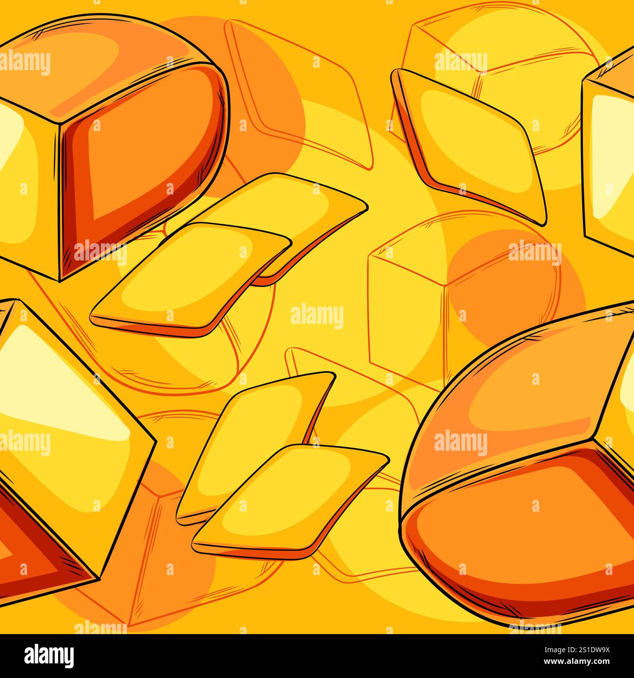 Hand smoked cheese Stock Vector Images - Alamy