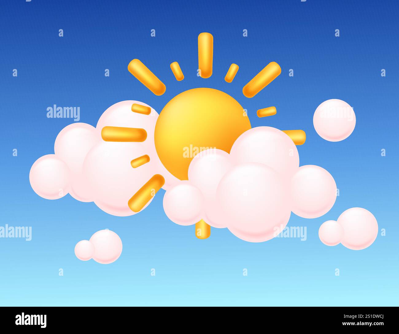 Sunlight shining through pink Stock Vector Images - Alamy
