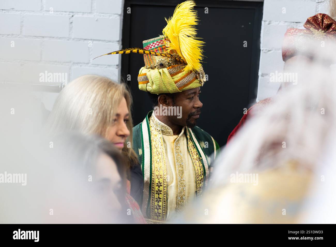 Madrid, Spain. 03rd Jan, 2025. The official presentation of the robes ...