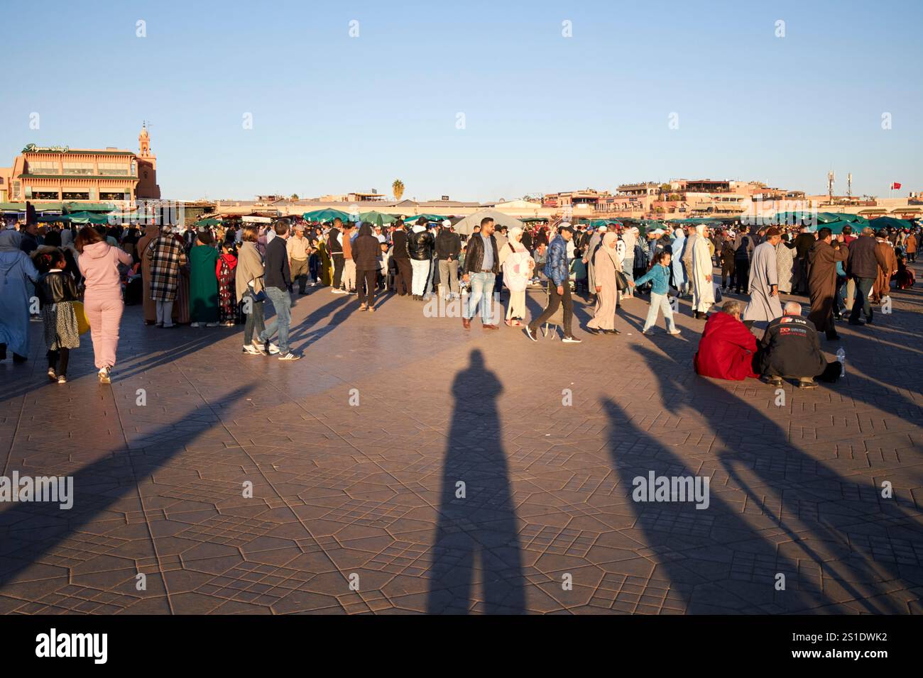 Shadow photographer in square hi-res stock photography and images - Alamy