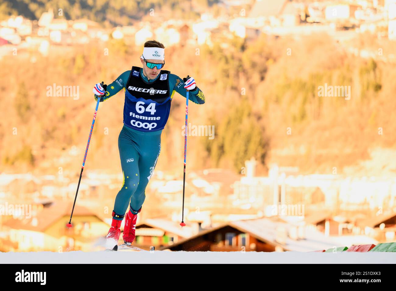 Bentley Walker-Broose of, Australia. , . competes in the Men's Sprint ...