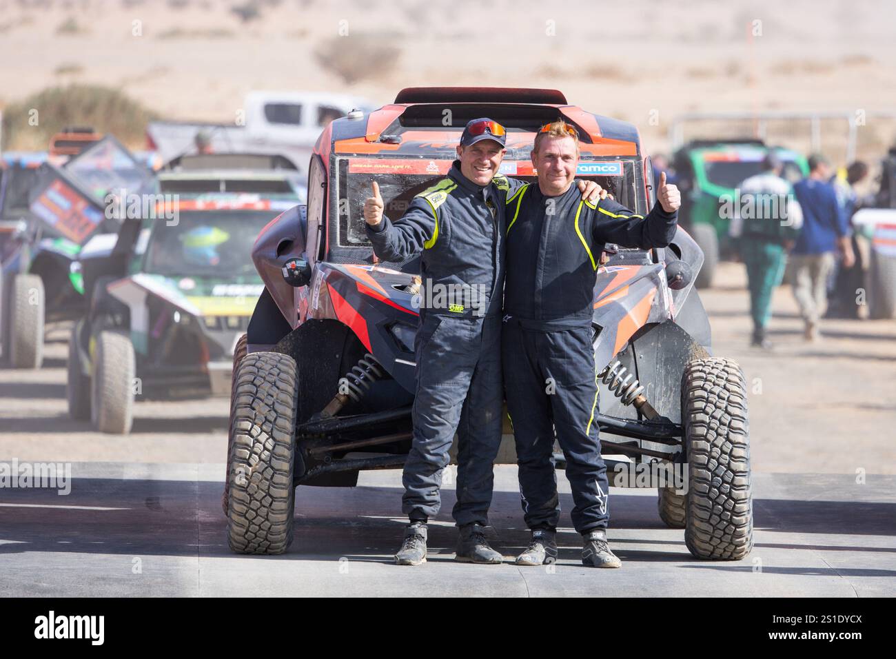 Bisha, Arabie Saoudite. 03rd Jan, 2025. at podium start during the ...