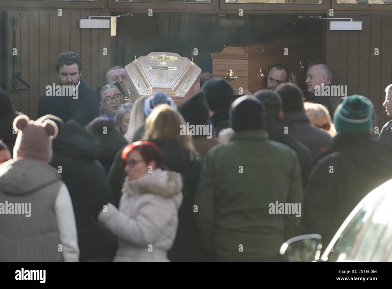 The coffins are taken from the Church of St. Philip the Apostle ...