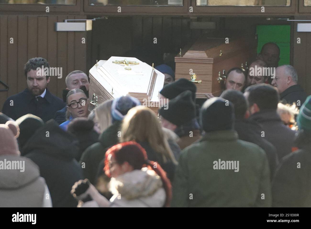 The coffins are taken from the Church of St. Philip the Apostle ...