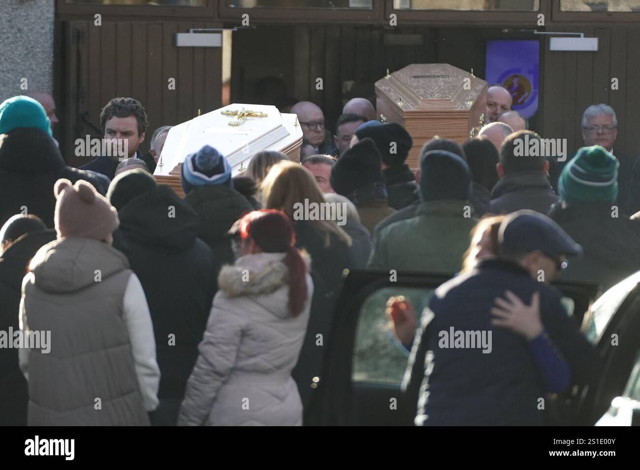 The coffins are taken from the Church of St. Philip the Apostle ...
