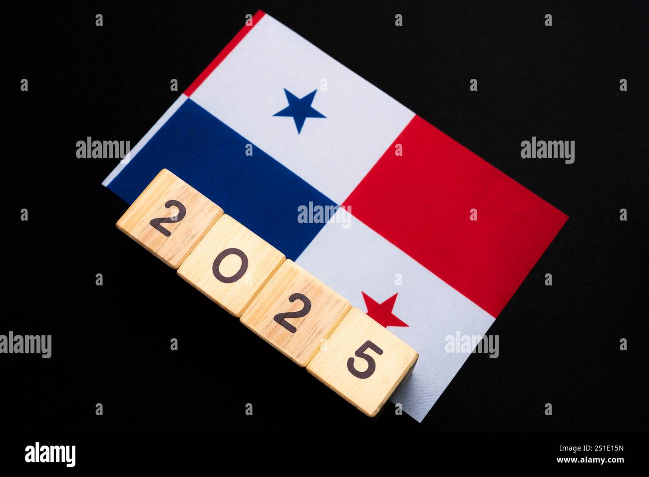 2025, Panama, Panama flag with date block, Concept, Important events ...