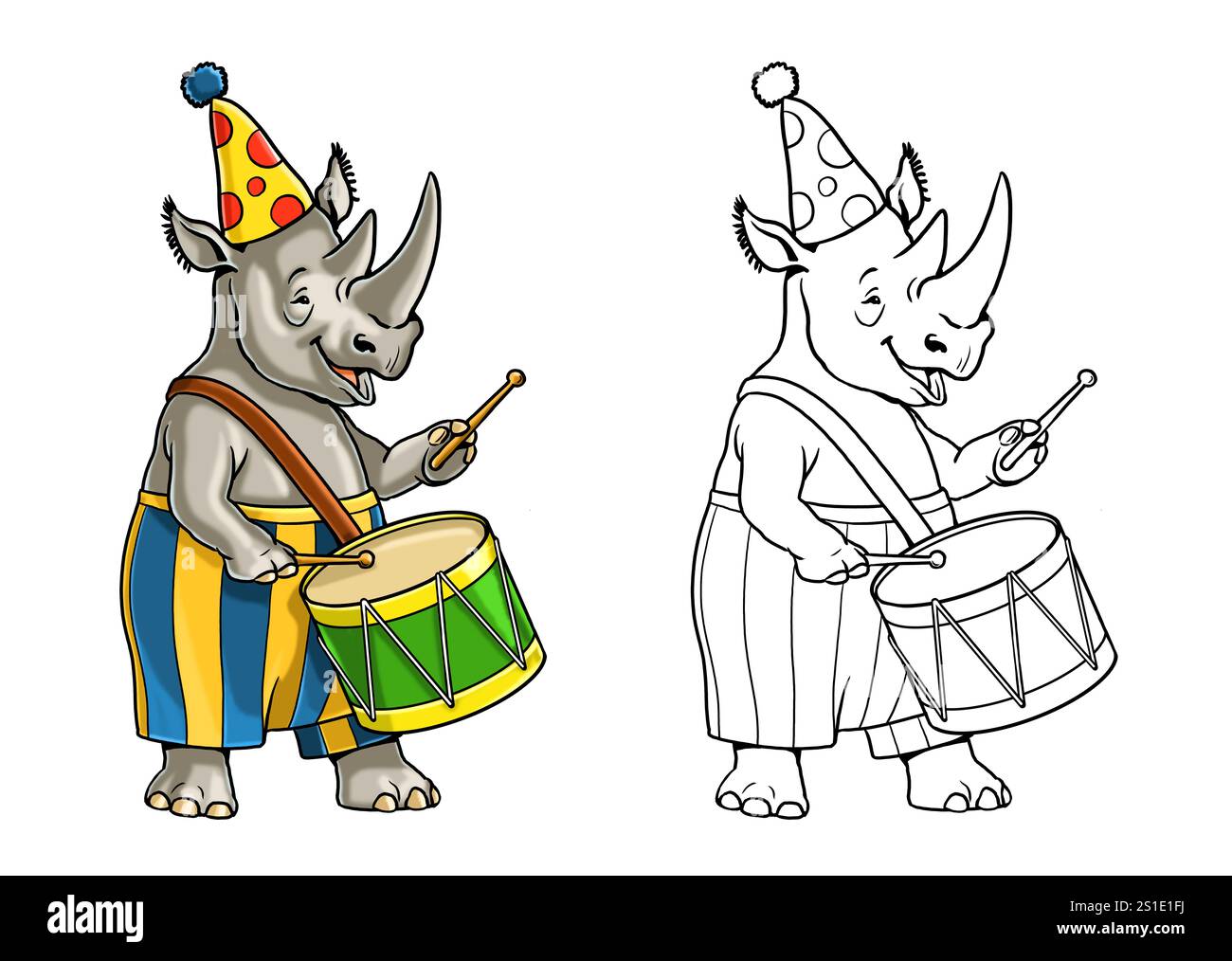 Funny kids set color Cut Out Stock Images & Pictures - Alamy